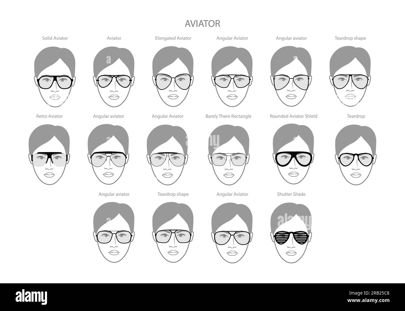 Women aviator Stock Vector Images - Alamy