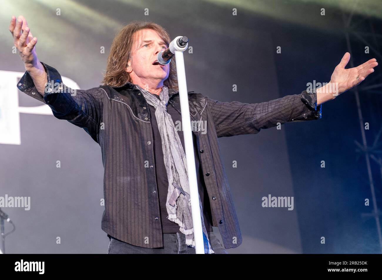 Ferrara, Italy. 06th July, 2023. Joey Tempest, pseudonym of Rolf Magnus ...