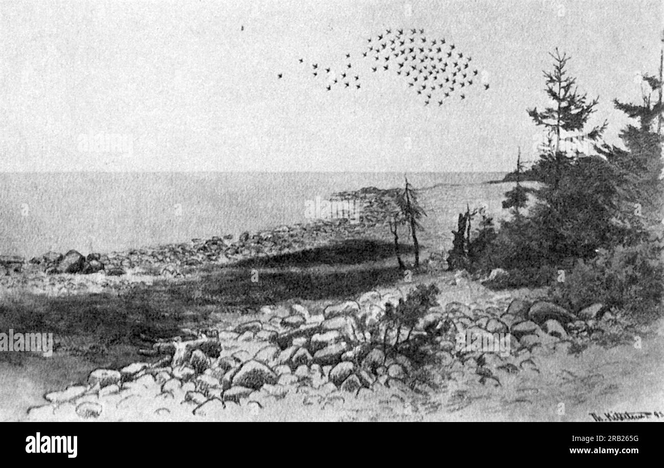 Jomfruland 1893 by Theodor Severin Kittelsen Stock Photo - Alamy