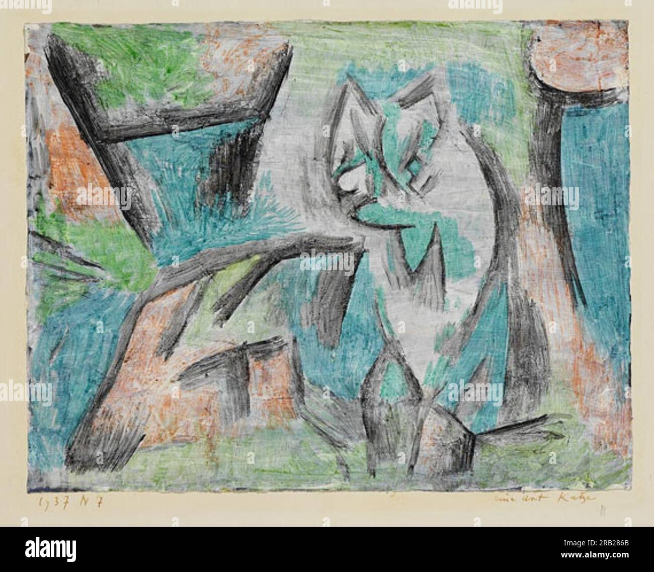 Paul klee cat hi-res stock photography and images - Alamy