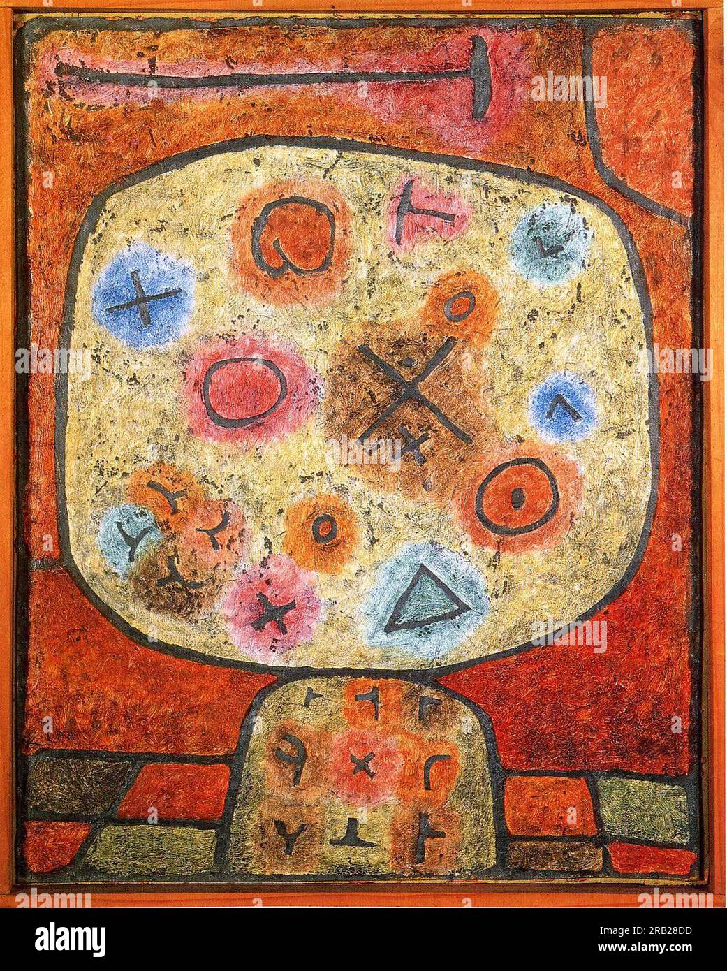 Paul klee painting flower hi-res stock photography and images - Alamy