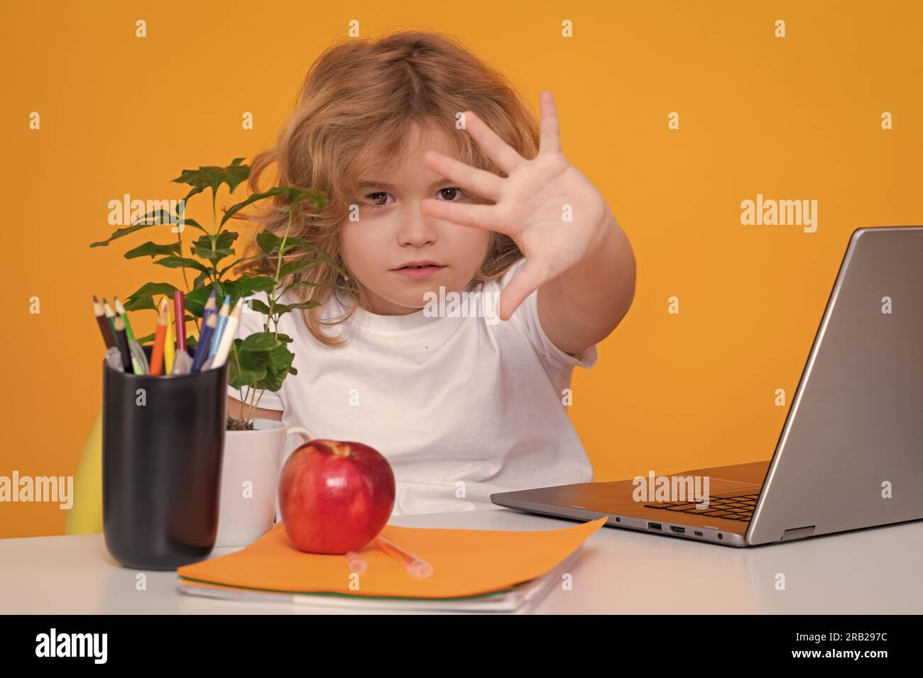 Stop bullying. Sad and angry pupil. Nerd pupil boy from elementary ...