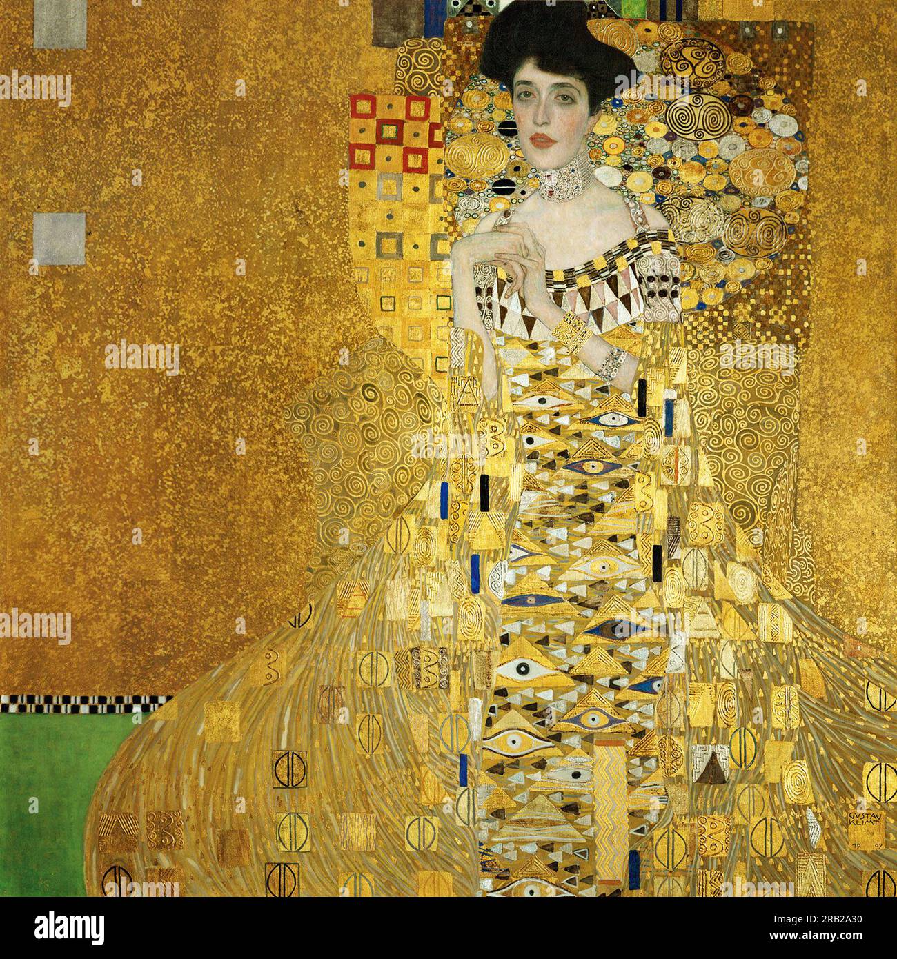 Portrait of Adele Bloch-Bauer I 1907 by Gustav Klimt Stock Photo - Alamy