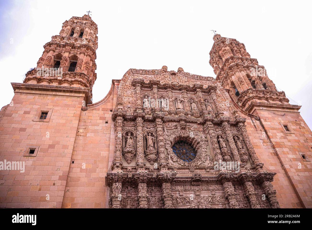 Zacatecas Mexico. Colonial zone of the capital city of the state of ...