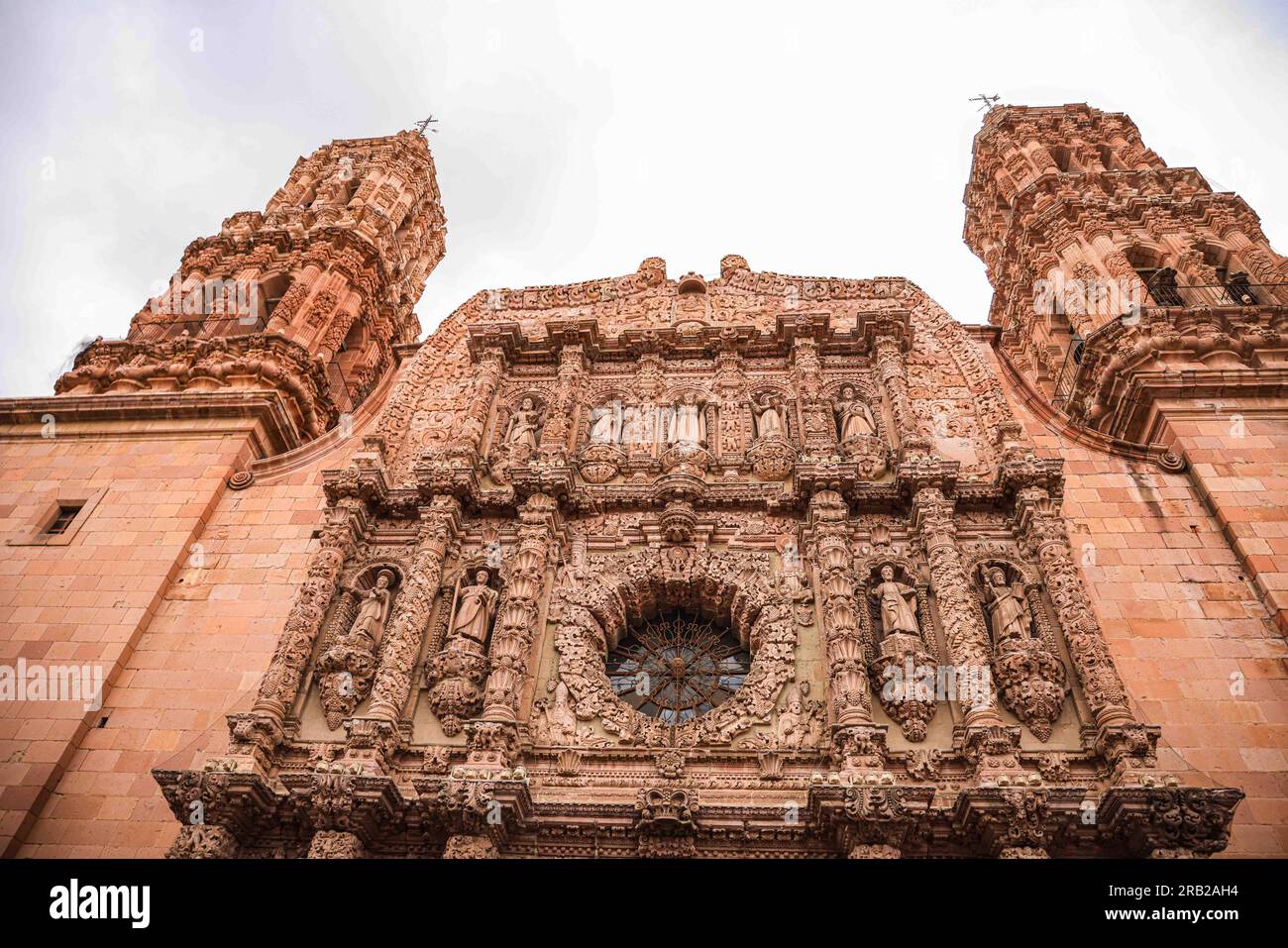 Zacatecas Mexico. Colonial zone of the capital city of the state of ...