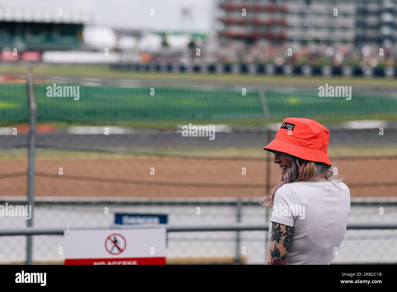 F1 fans hi-res stock photography and images - Alamy