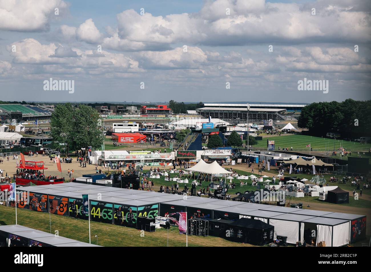 Silverstone, England 7th July 2023 General view At the Great British ...