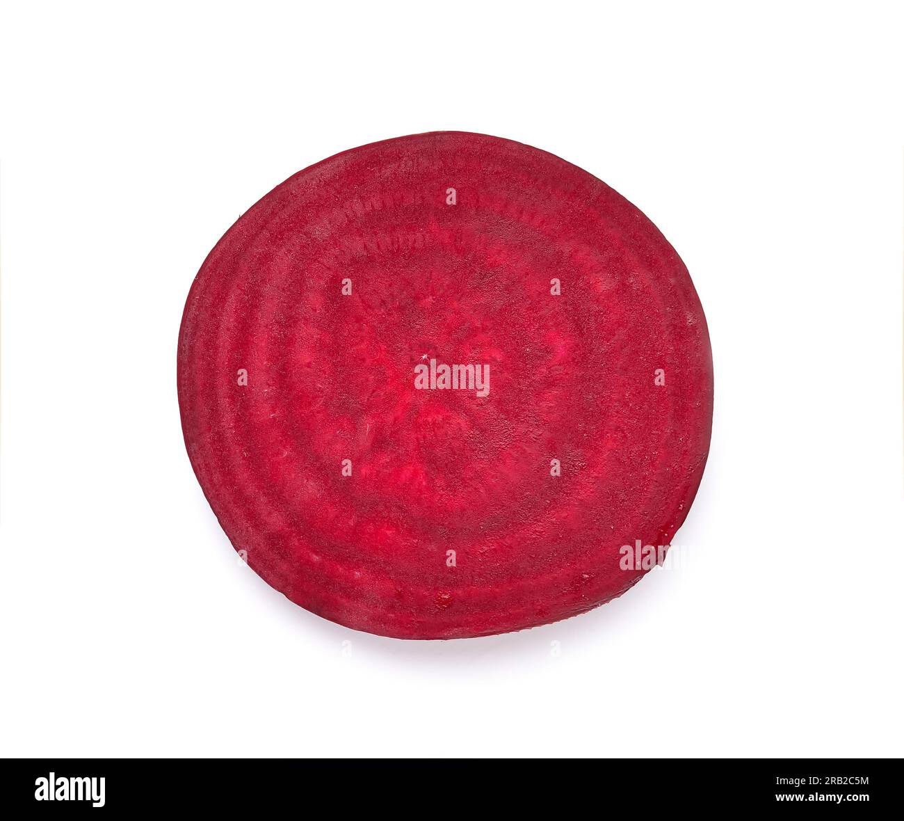 Slice of fresh beet on white background Stock Photo - Alamy