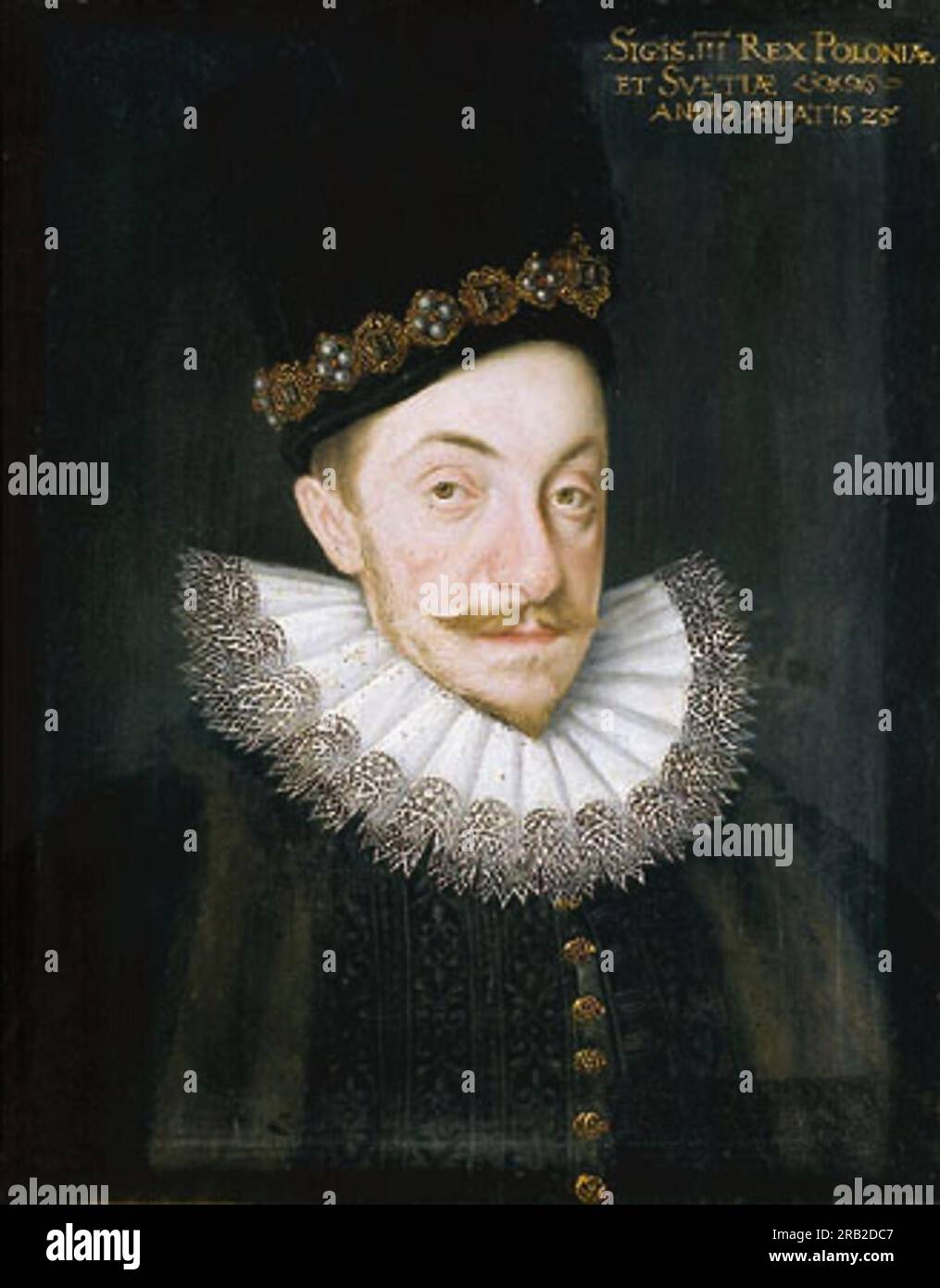 Miniature portrait of King Sigismund III Vasa 1591; Poland by Martin ...