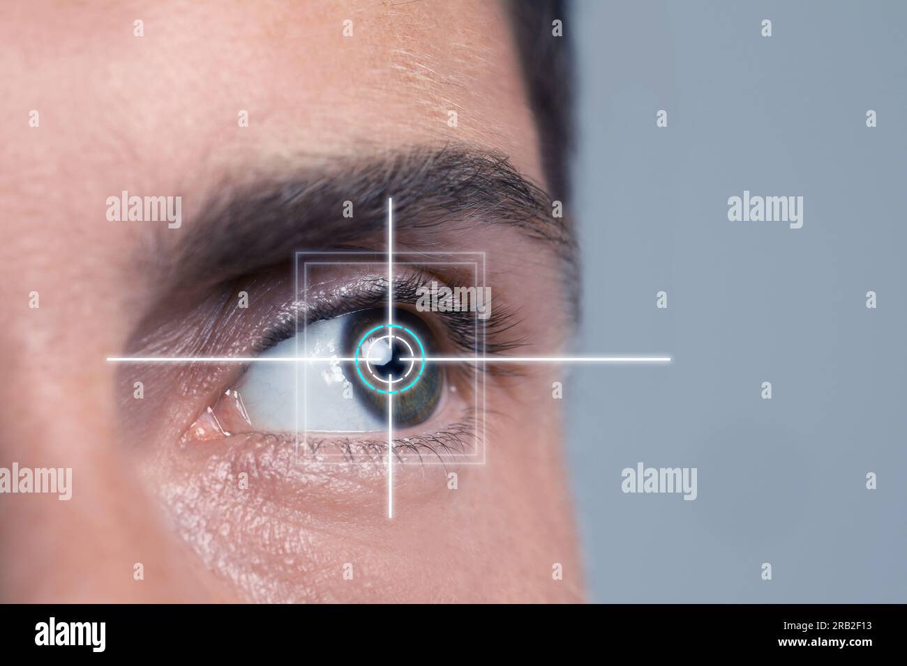 Vision test chart laser hi-res stock photography and images - Alamy