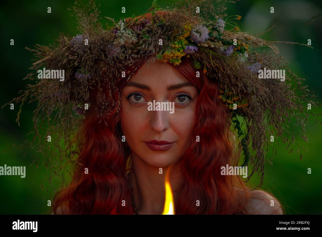 London, UK. 6th July 2023. Ukrainians prepare to celebrate Ivana-Kupala ...