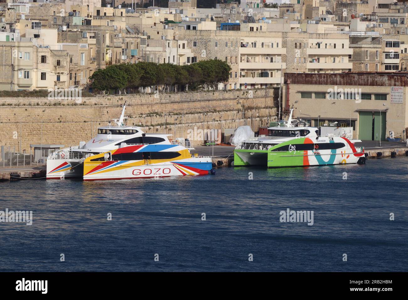 Gozo express virtu ferries hi-res stock photography and images - Alamy