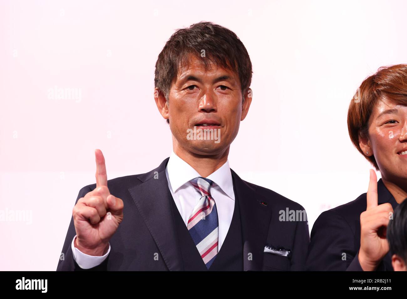 Tokyo, Japan. 6th July, 2023. Futoshi Ikeda head coach (JPN) Football ...