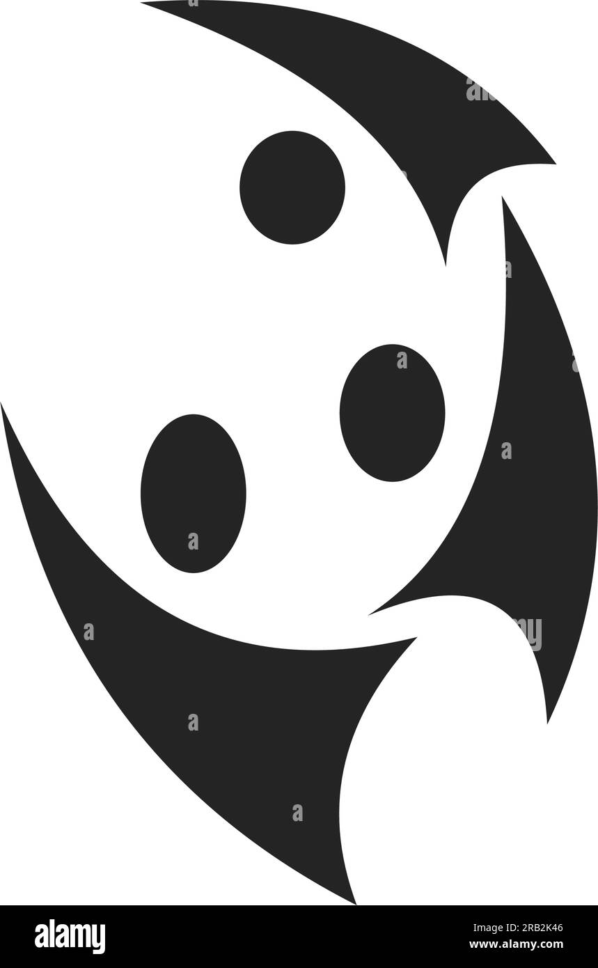 community logo template. Icon Illustration Brand Identity. Isolated and ...