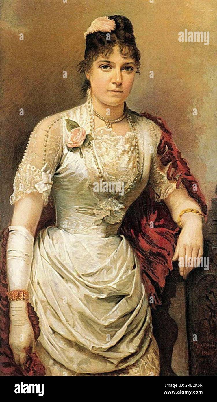 Portrait of a Woman by Ivan Kramskoy Stock Photo - Alamy