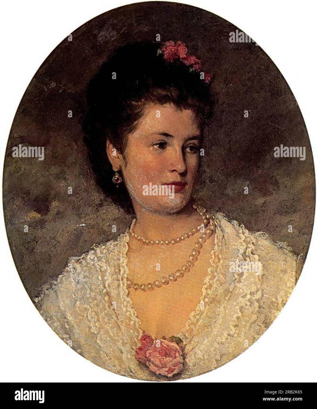 Ivan kramskoy portrait woman hi-res stock photography and images - Alamy