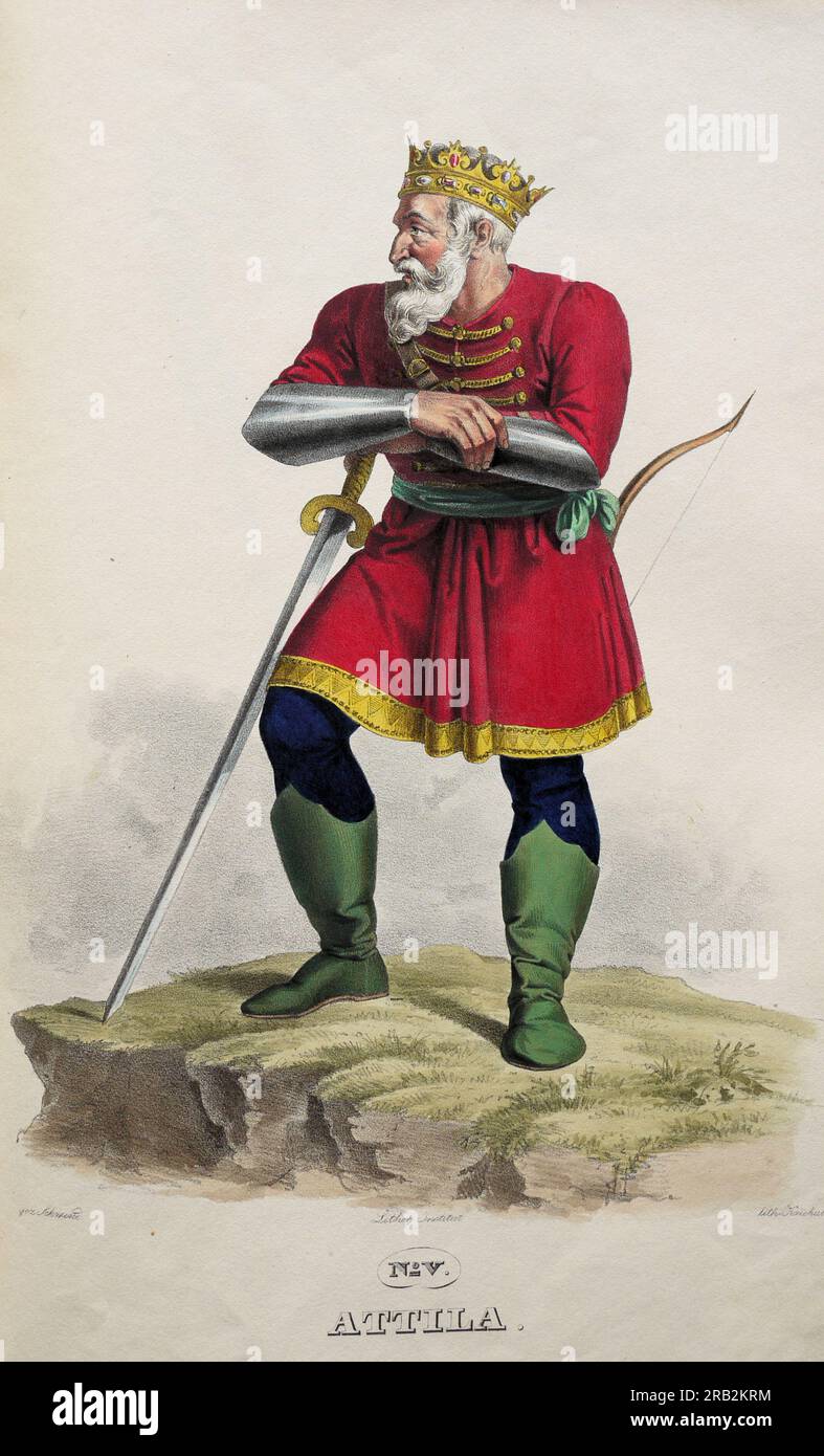 King attila hi-res stock photography and images - Alamy