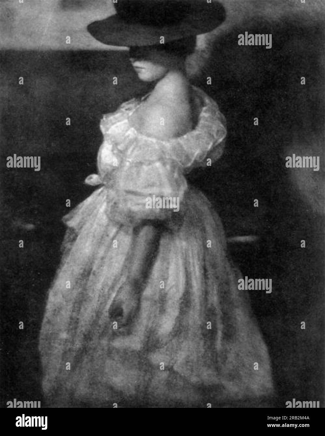 Miss Mary 1908 by Heinrich Kuhn Stock Photo - Alamy