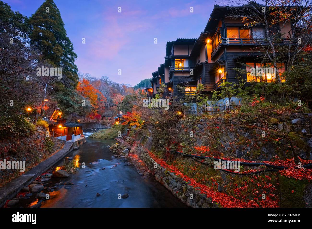 Kumamoto, Japan - Nov 22 2022: Kurokawa Onsen is one of Japan's most ...