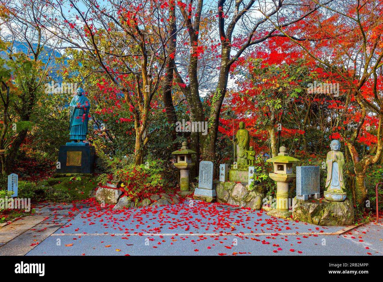 Fukuoka, Japan - Nov 21 2022: Nanzoin Temple in Fukuoka is home to a ...