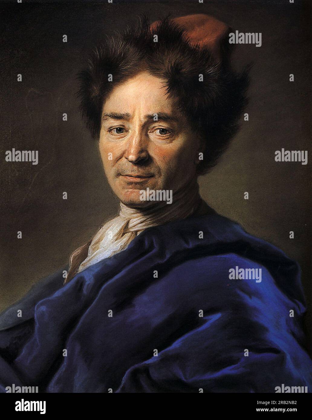 Jean Nicolas Vernezobre by Maurice Quentin de La Tour Stock Photo - Alamy