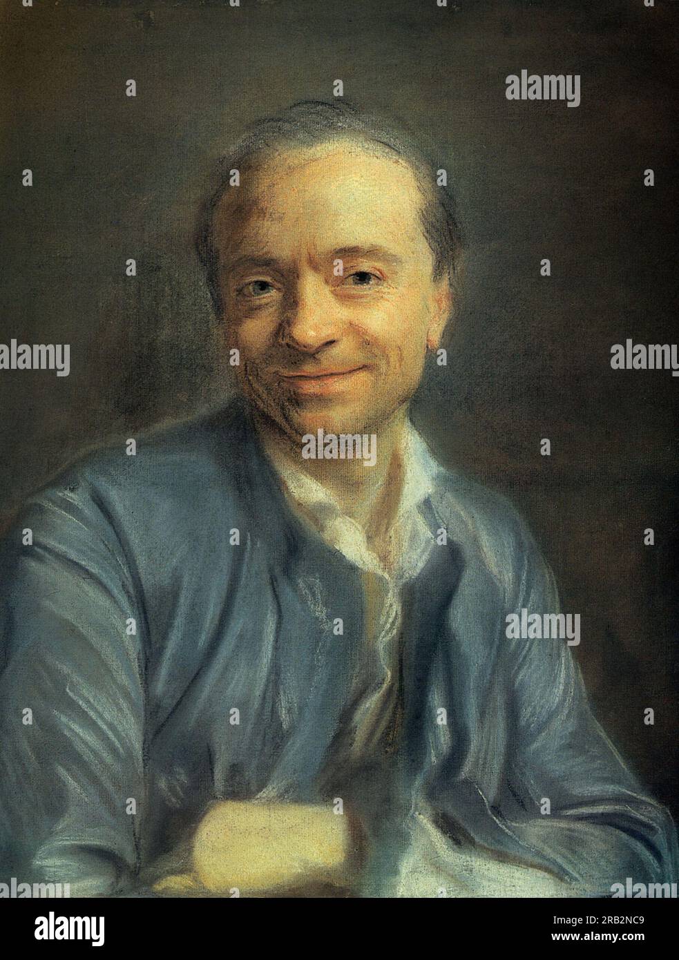 Self-Portrait 1776; France by Maurice Quentin de La Tour Stock Photo ...