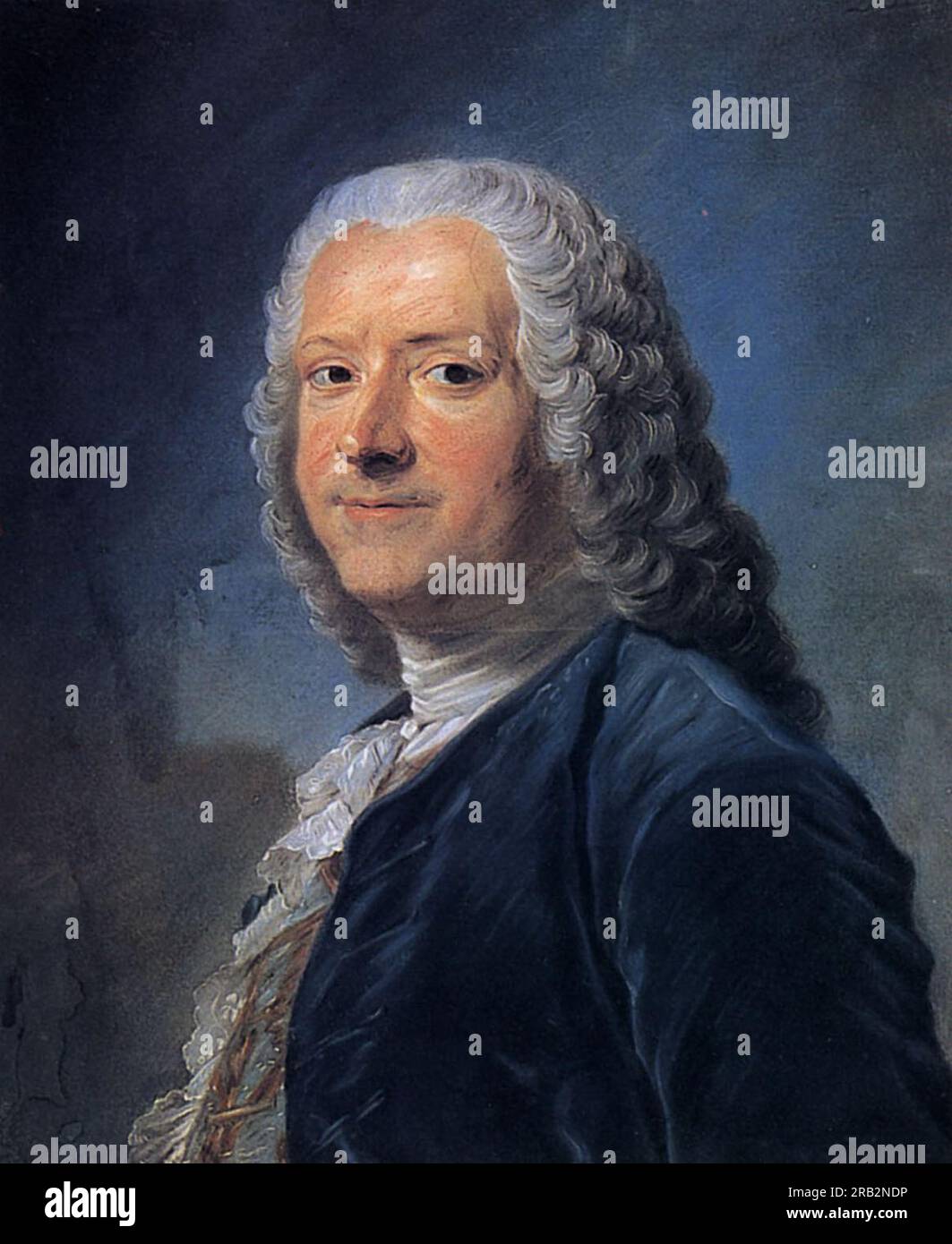 Portrait of Alexandre-Jean-Joseph Le Riche de La Pouplinière by Maurice ...