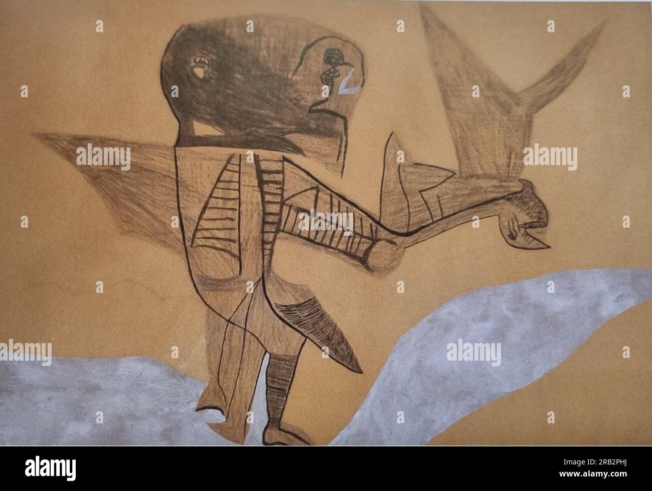 Tempera and indian ink on paper hi-res stock photography and images - Alamy