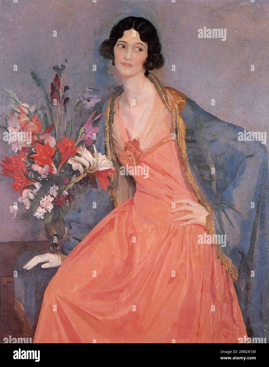 Hera by George Washington Lambert Stock Photo - Alamy