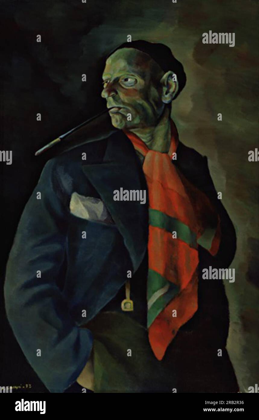 Self-Portrait 1932 by Vilho Lampi Stock Photo - Alamy