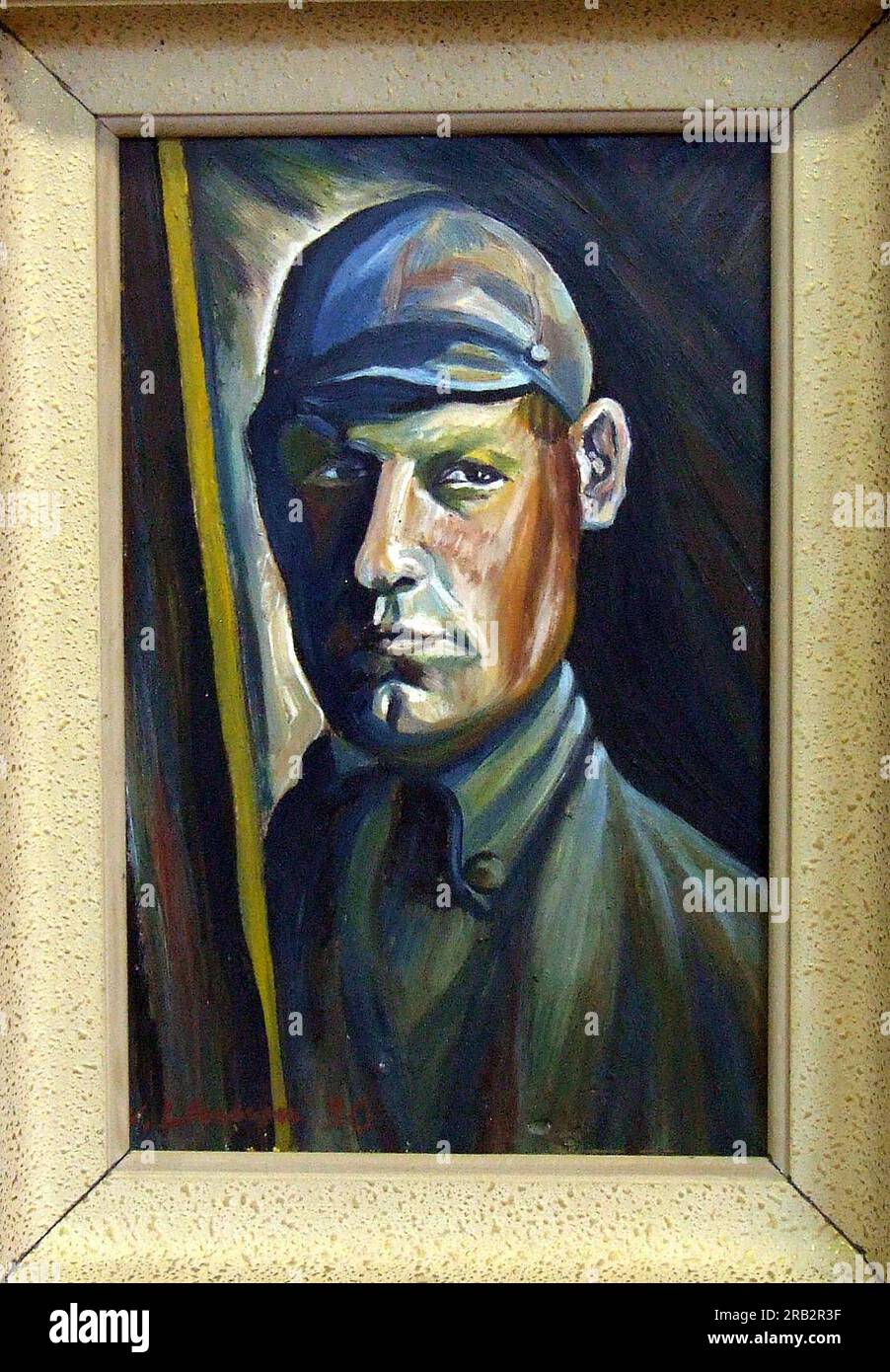 Self-Portrait 1931 by Vilho Lampi Stock Photo - Alamy