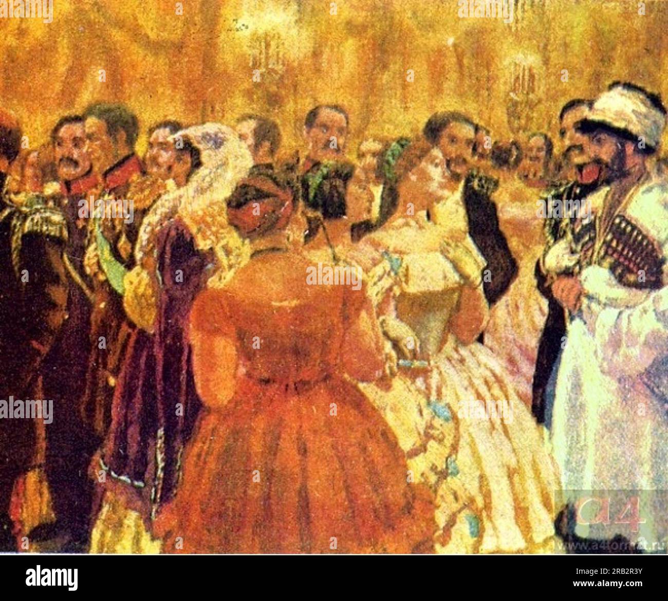 Illustration to Leo Tolstoy's "Hadji-Murat" 1913 by Eugene Lanceray ...