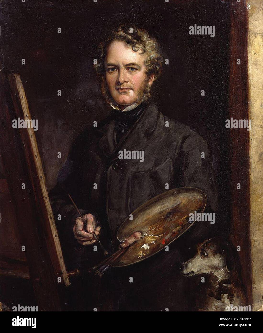 Edwin landseer self portrait hi-res stock photography and images - Alamy