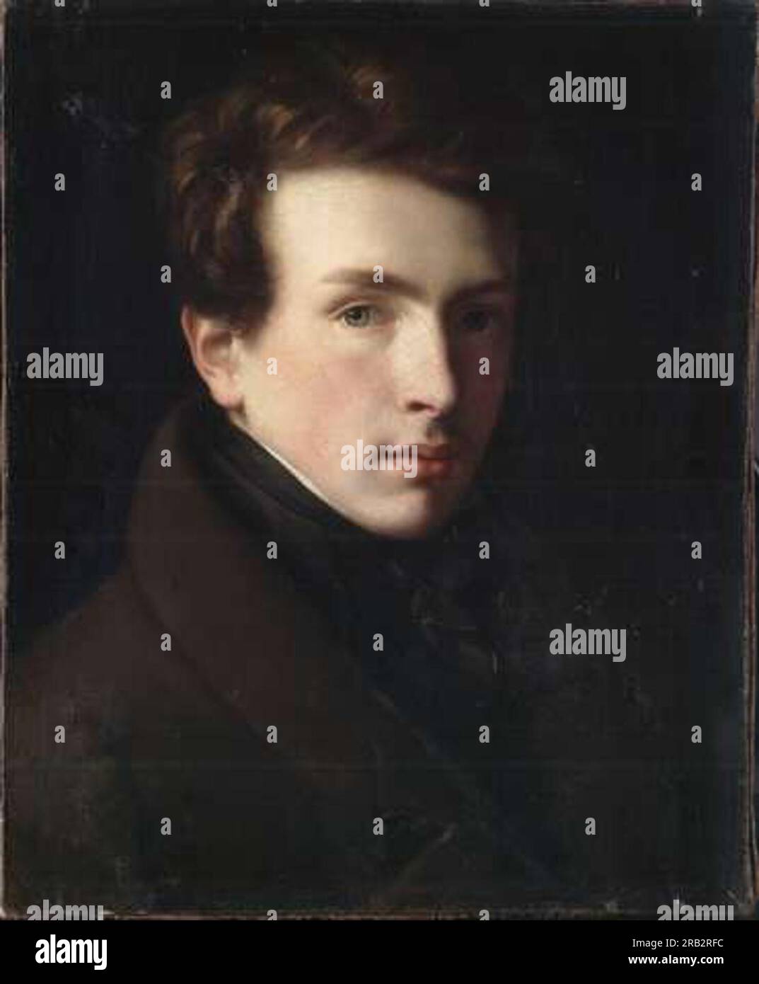 Self Portrait 1818; France by Charles-Philippe Lariviere Stock Photo ...
