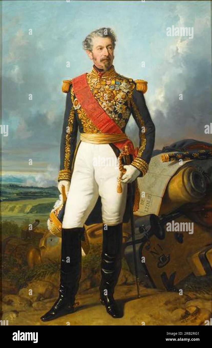 Adolphe Niel 1861 by Charles-Philippe Lariviere Stock Photo - Alamy