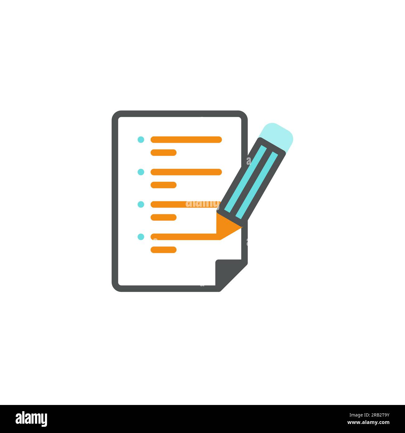 Developing a Detailed Document Pencil Plan for Projects Stock Vector ...
