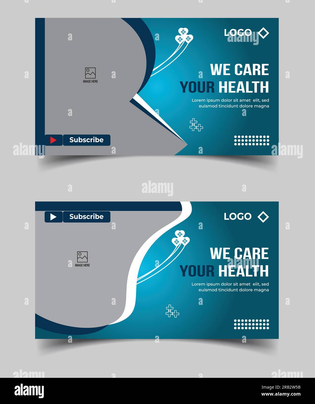 Editable Medical healthcare services provide or world health day ...