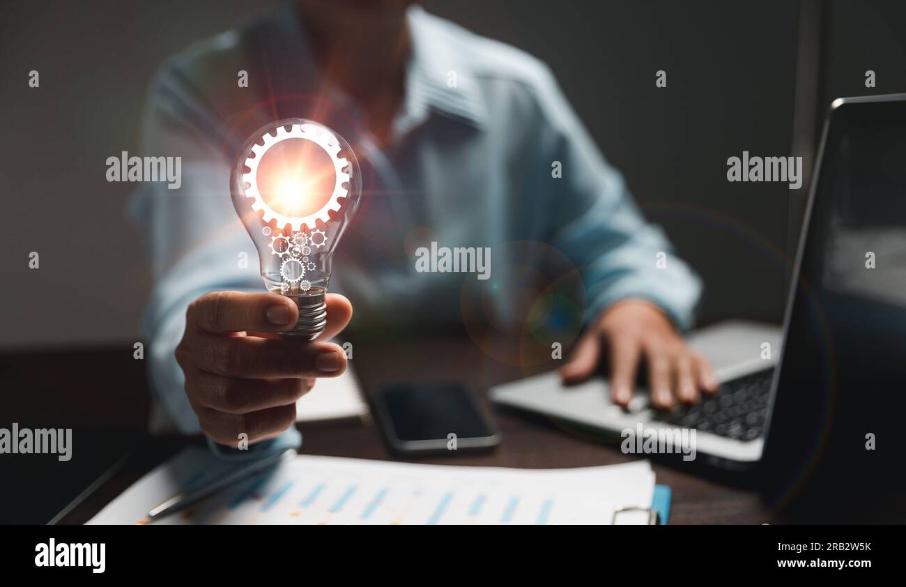 Innovation research icon from hi-res stock photography and images - Alamy