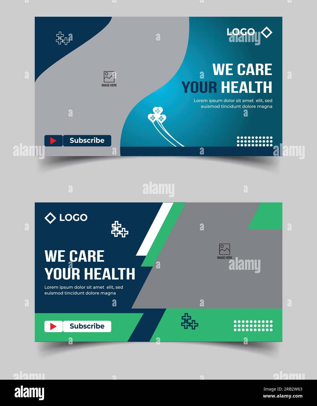 Editable Medical healthcare services provide or world health day ...