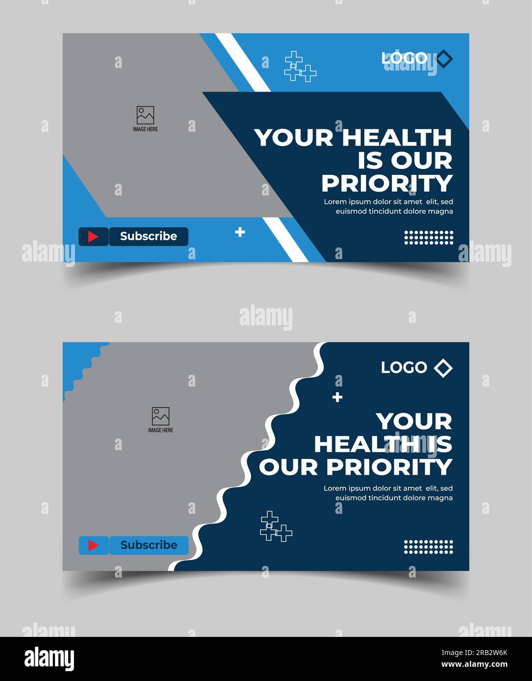 Editable Medical healthcare services provide or world health day ...