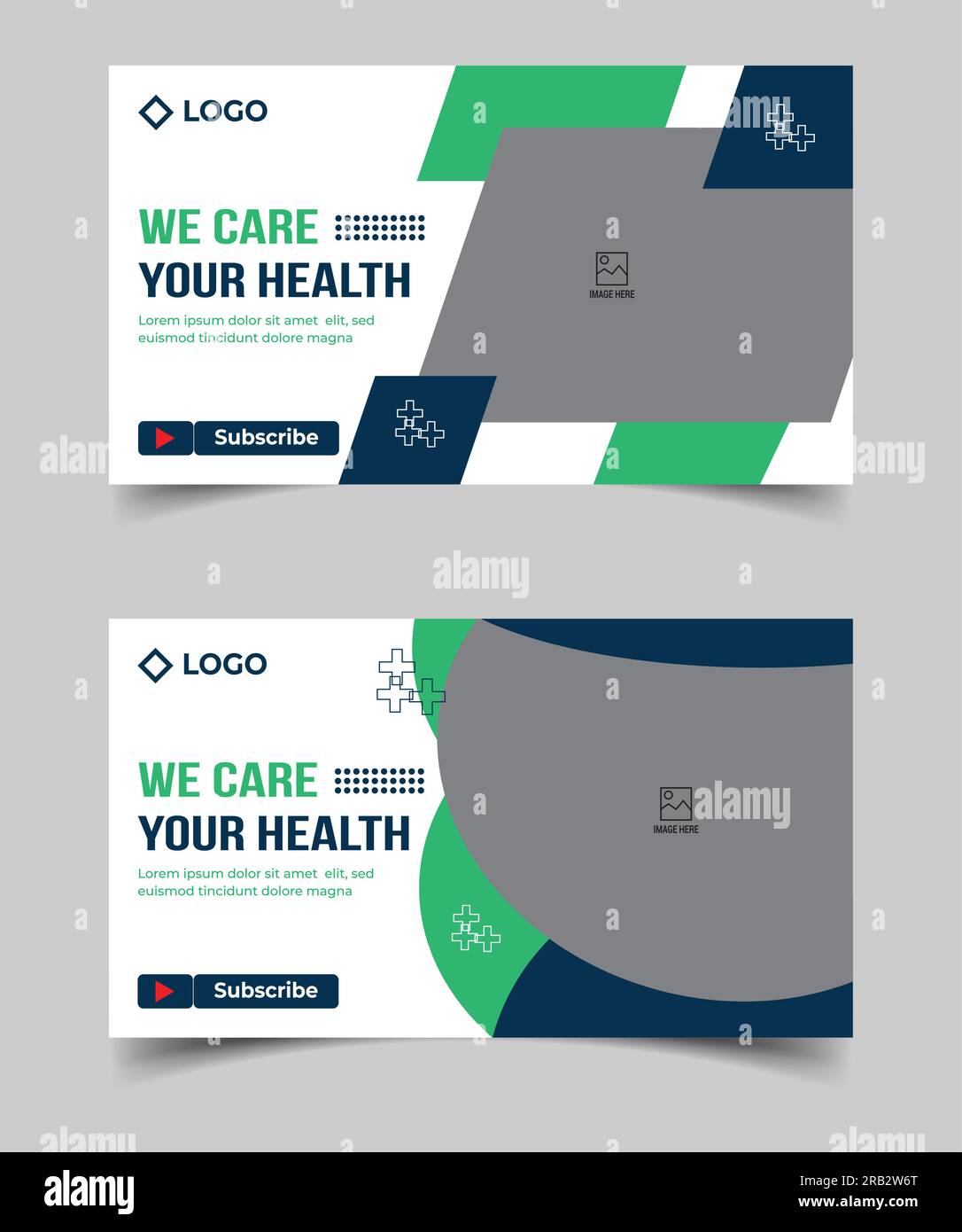 Editable Medical healthcare services provide or world health day ...