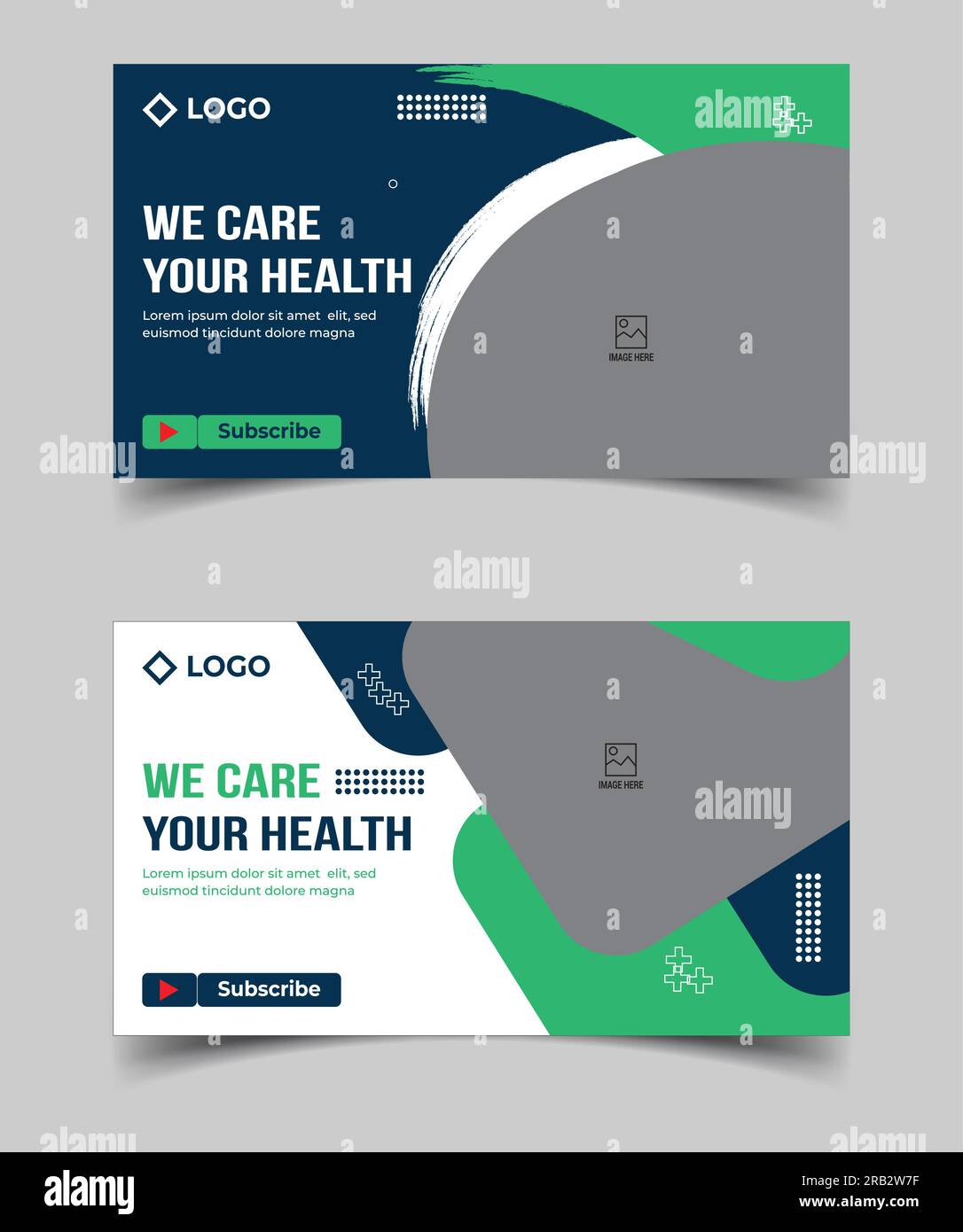 Editable Medical healthcare services provide or world health day ...