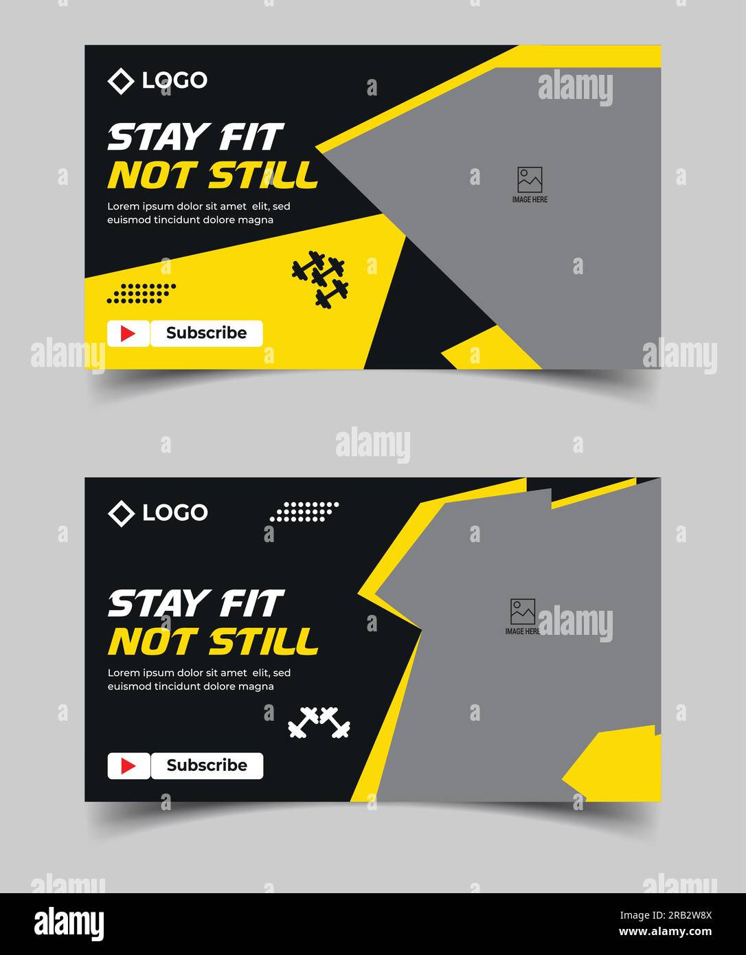 Modern youtube thumbnail Stock Vector Images - Alamy