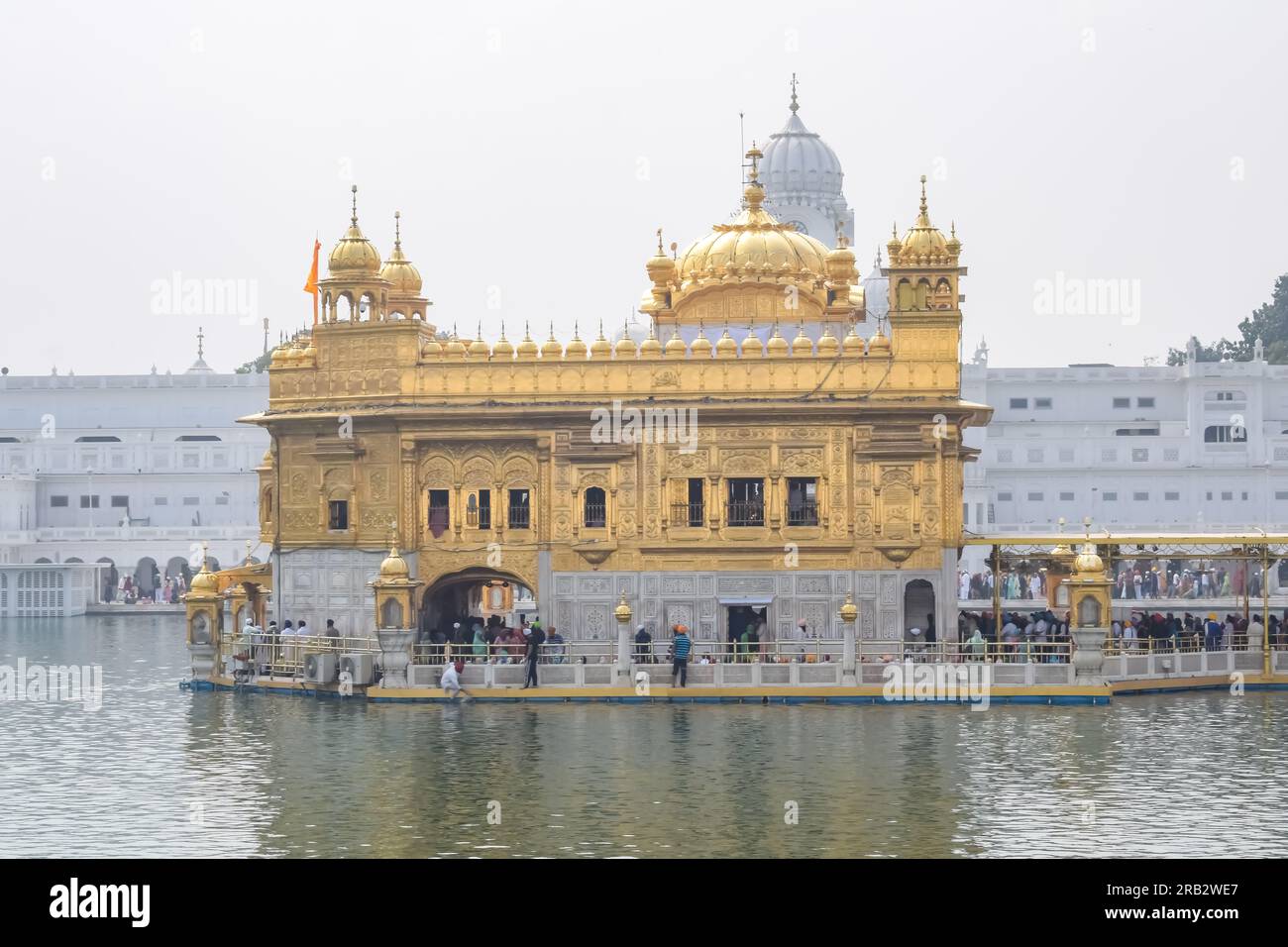 Beautiful view of Golden Temple (Harmandir Sahib) in Amritsar, Punjab ...