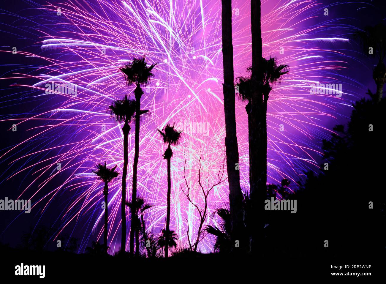 Palm Springs, California, USA. 4th July, 2023. July 4th fireworks over ...
