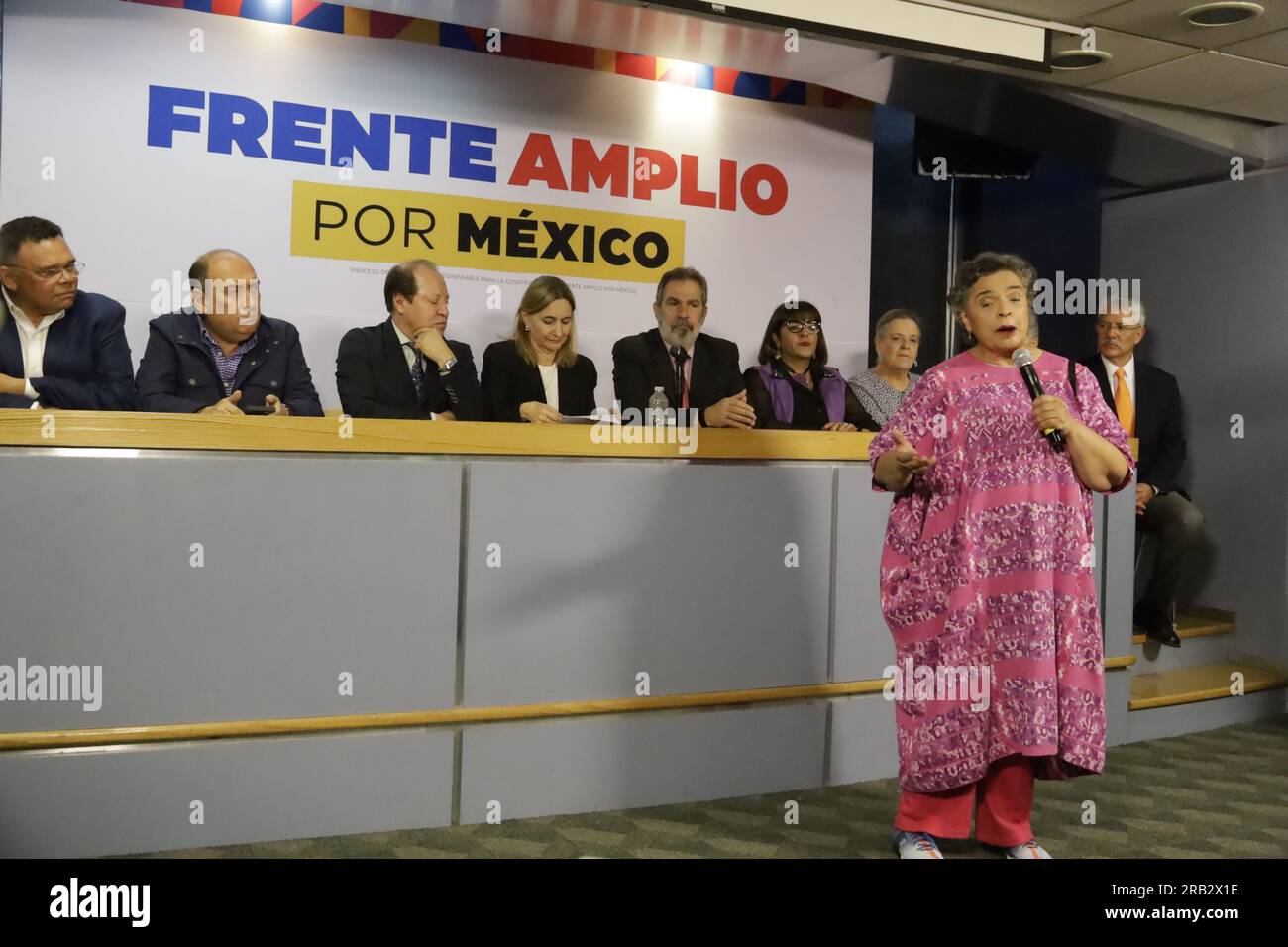 Non Exclusive: July 6, 2023, Mexico City, Mexico: Senator Beatriz ...