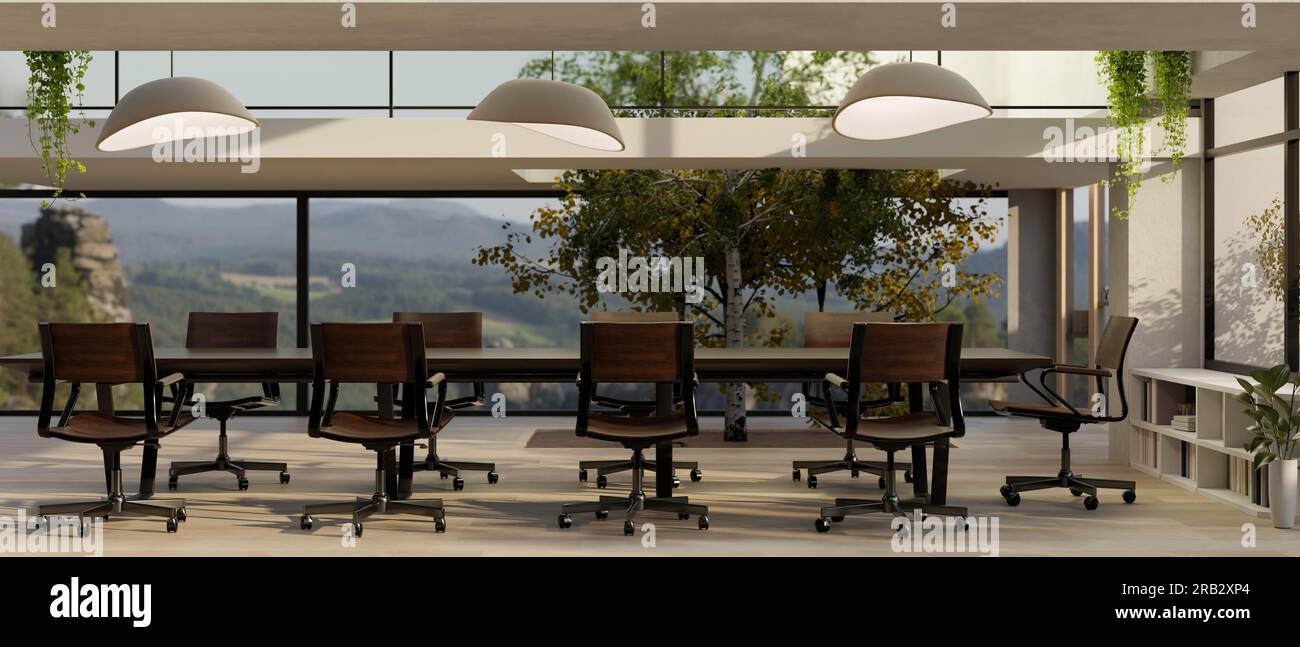 Interior design of a modern, contemporary, eco-friendly, spacious ...