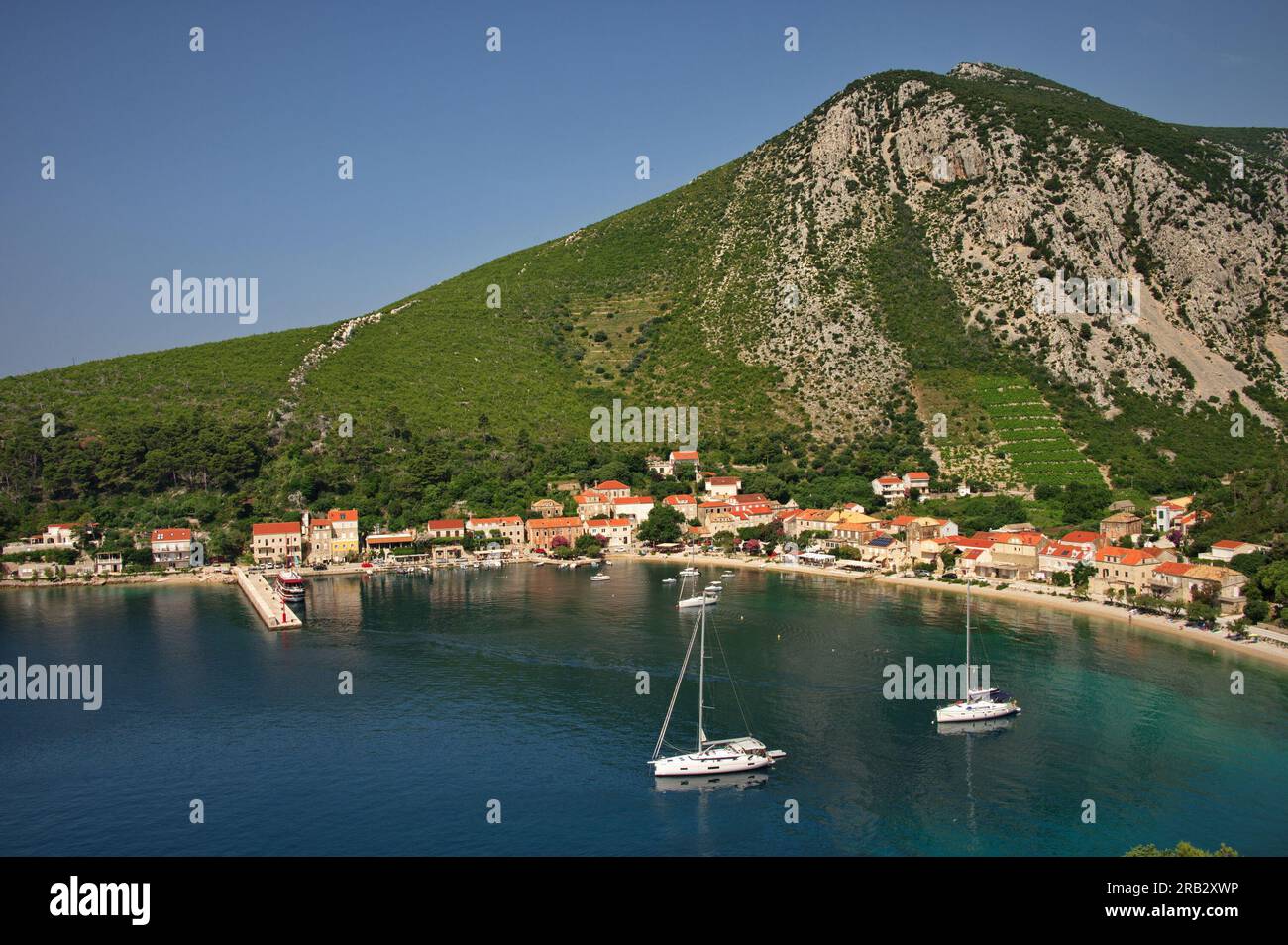 Pelješac peninsula from above hi-res stock photography and images - Alamy