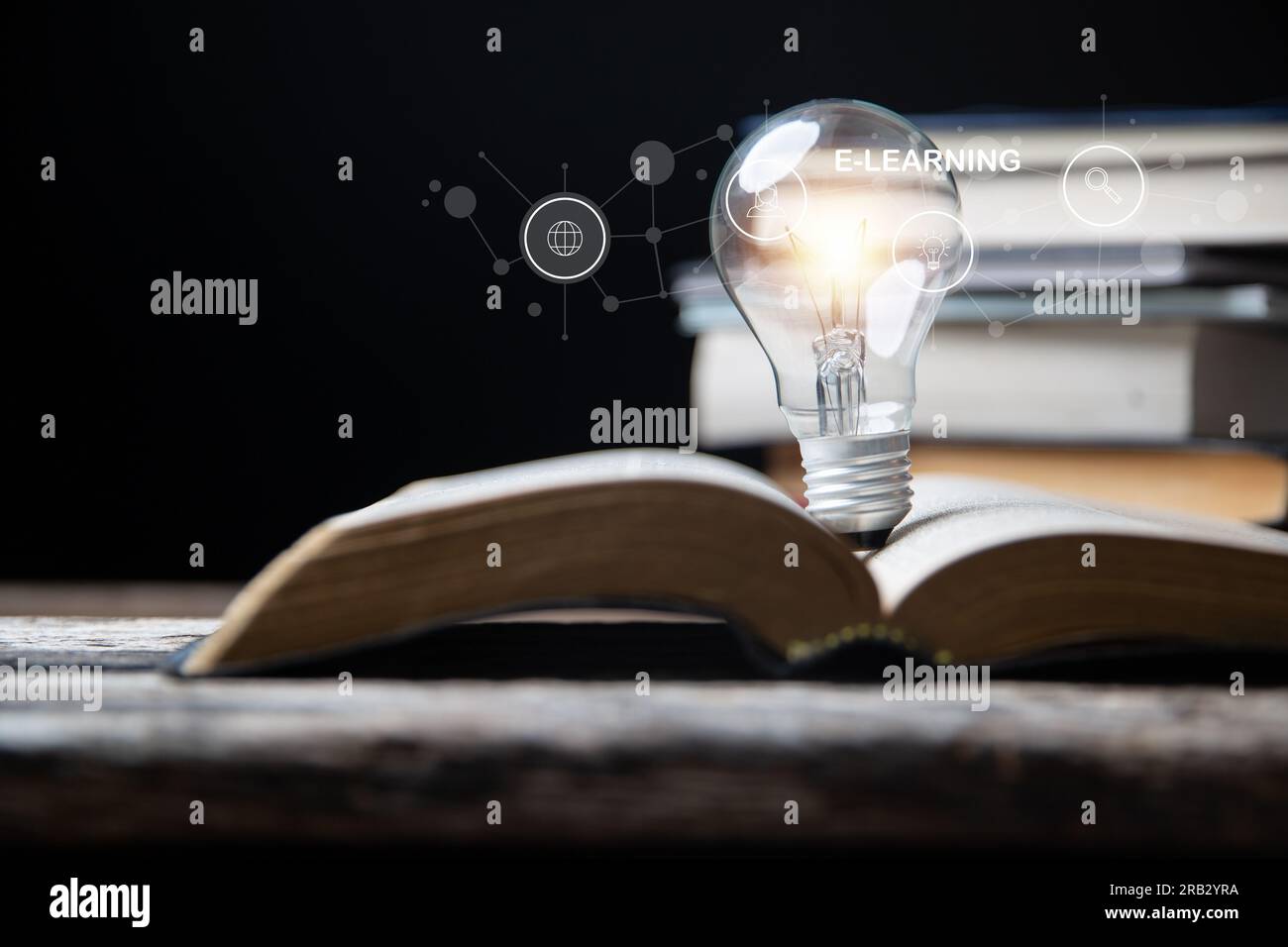 Concept of reading and learning hi-res stock photography and images - Alamy