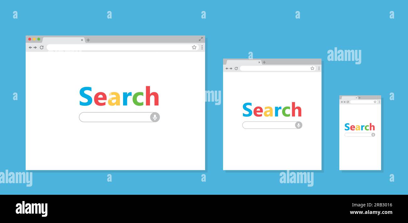 Google search bar icon Stock Vector Images - Alamy